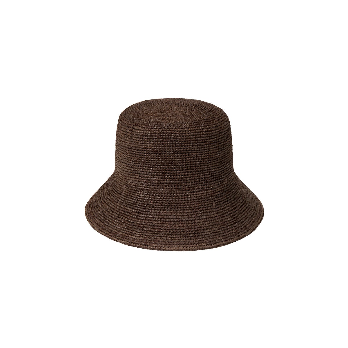 The Inca Straw Bucket Hat (Dark Brown) | Lack of Color