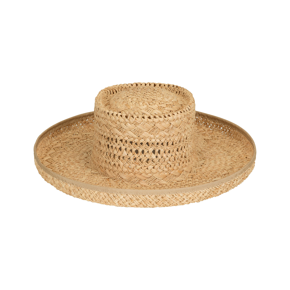 Lawson Boater - Straw Boater Hat in Natural | Lack of Color