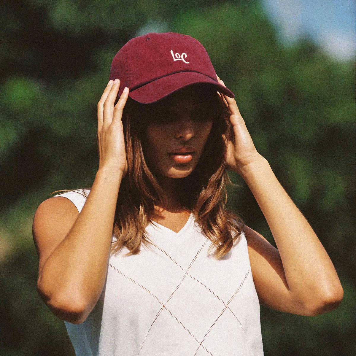 The LOC Cap - Maroon | Lack of Color