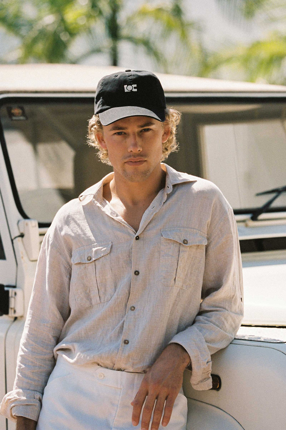 The LOC Cap - Cotton Cap in Black | Lack of Color