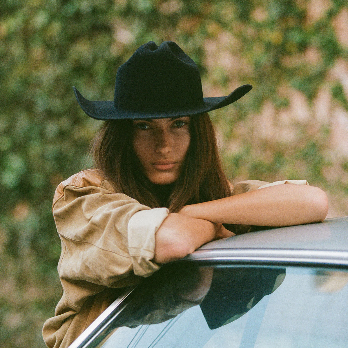 The Ridge - Wool Felt Cowboy Hat in Black | Lack of Color