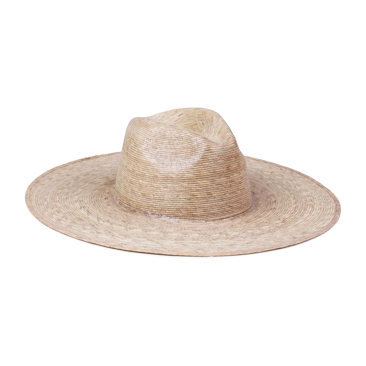 Palma Wide Fedora - Straw Fedora Hat in Natural | Lack of Color