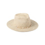 Seashells Fedora Straw Fedora Hat in Natural - Lack of Color