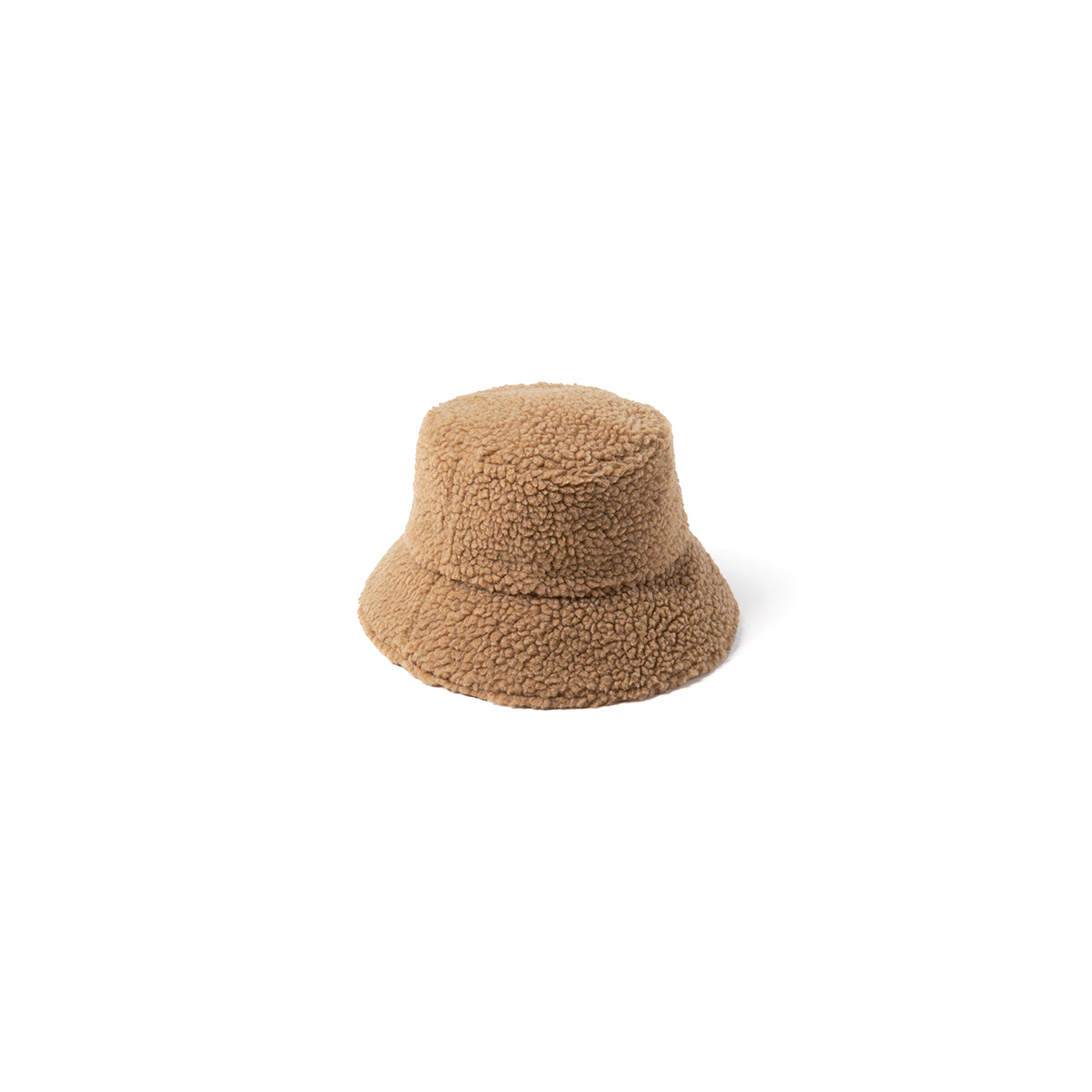 Kids Teddy Bucket Hat (Camel Brown) | Lack of Color