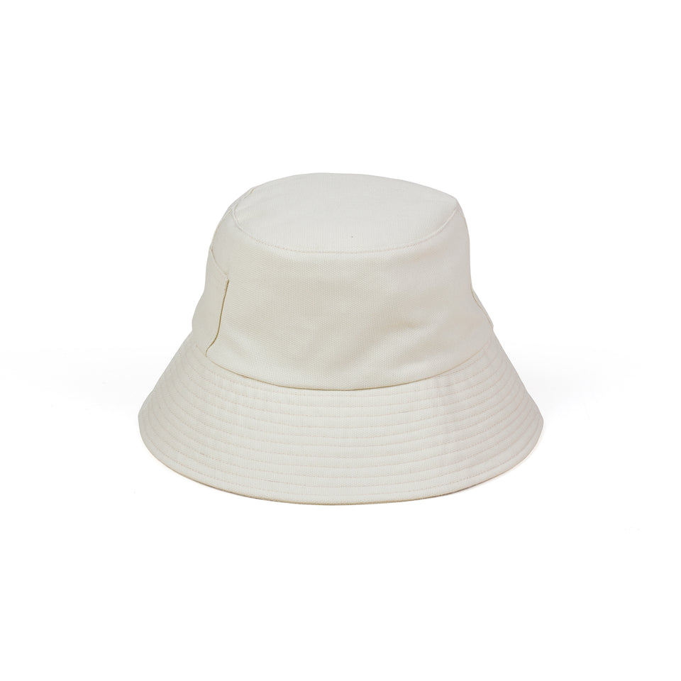 Wave Cotton Bucket Hat (Beige) | Lack of Color